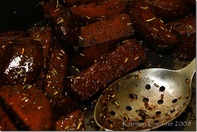 Korean Cuisine: Roasted Beets